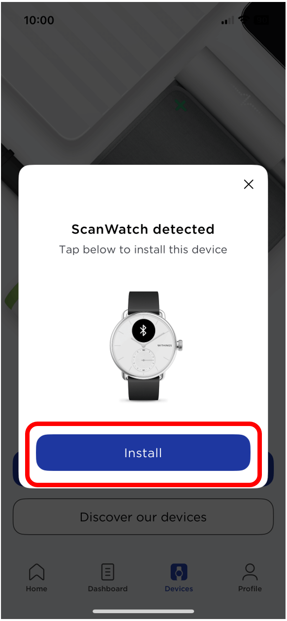 How to setup the Withings ScanWatch to the Health Mate app - Best Buy ...
